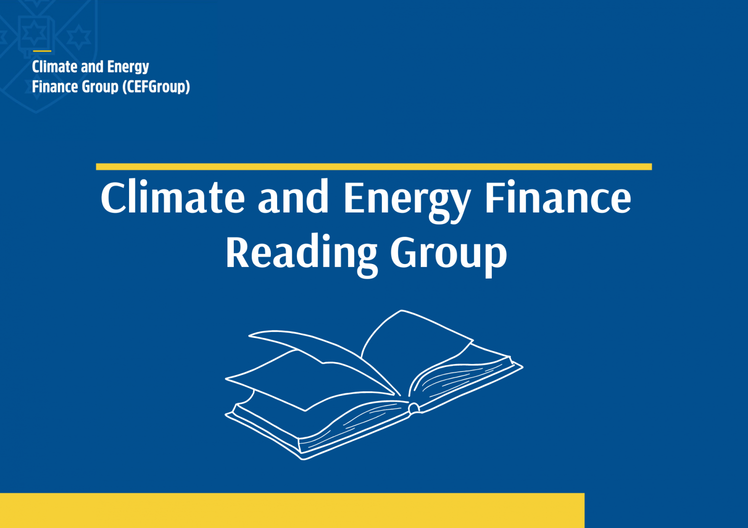 CEFGroup Reading Session – Climate & Energy Finance Group (CEFGroup)