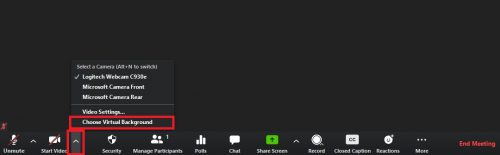 Virtual Backgrounds – Zoom