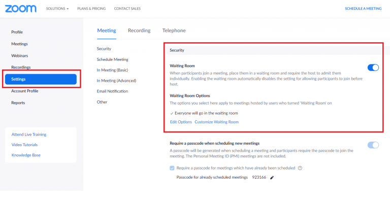 Security Tips | Zoom